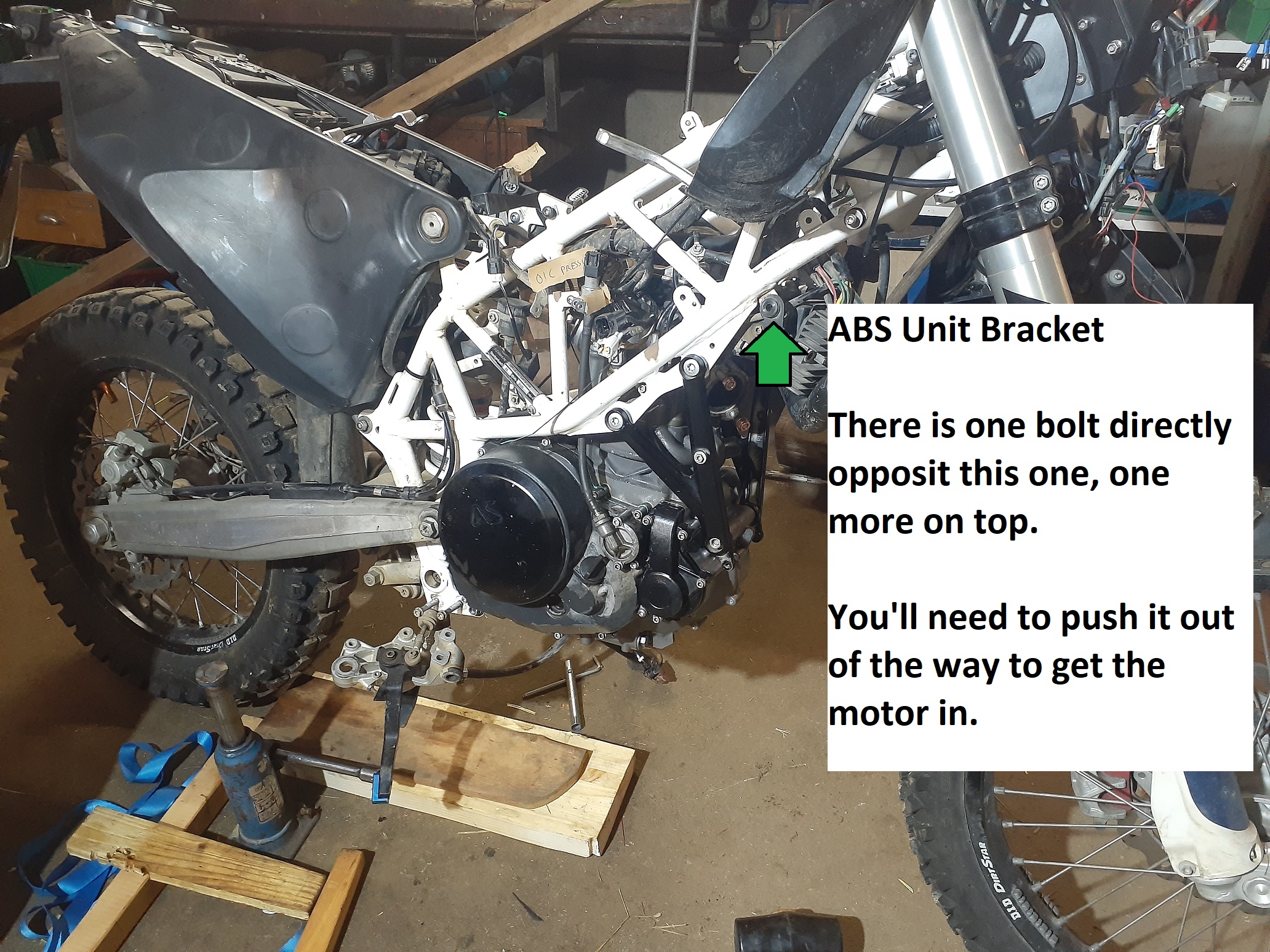 abs bracket – Dirtbike Jesus